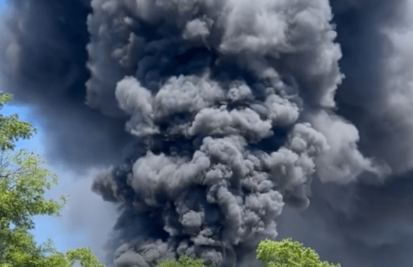 BREAKING: Massive Fire at Chemical Plant in Georgia – Shelter-In-Place ...
