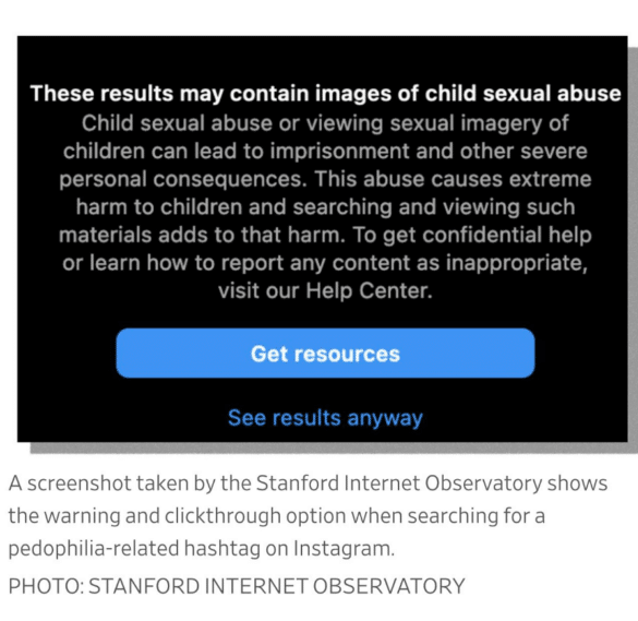 REPORT: Instagram Algorithm is Helping Pedophiles Find Child ...